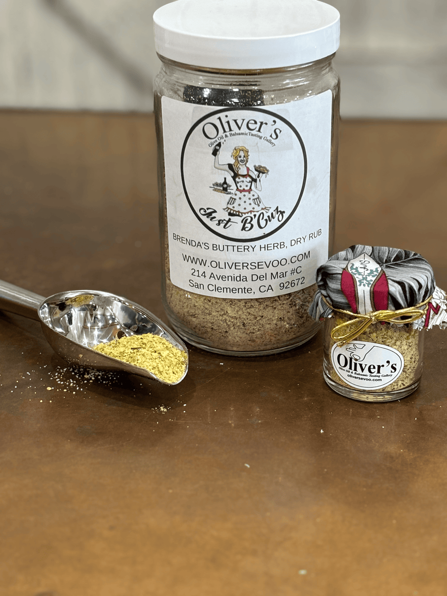 2 oz - Brenda’s Buttery Herb Dry Rub – Oliver's Olive Oil