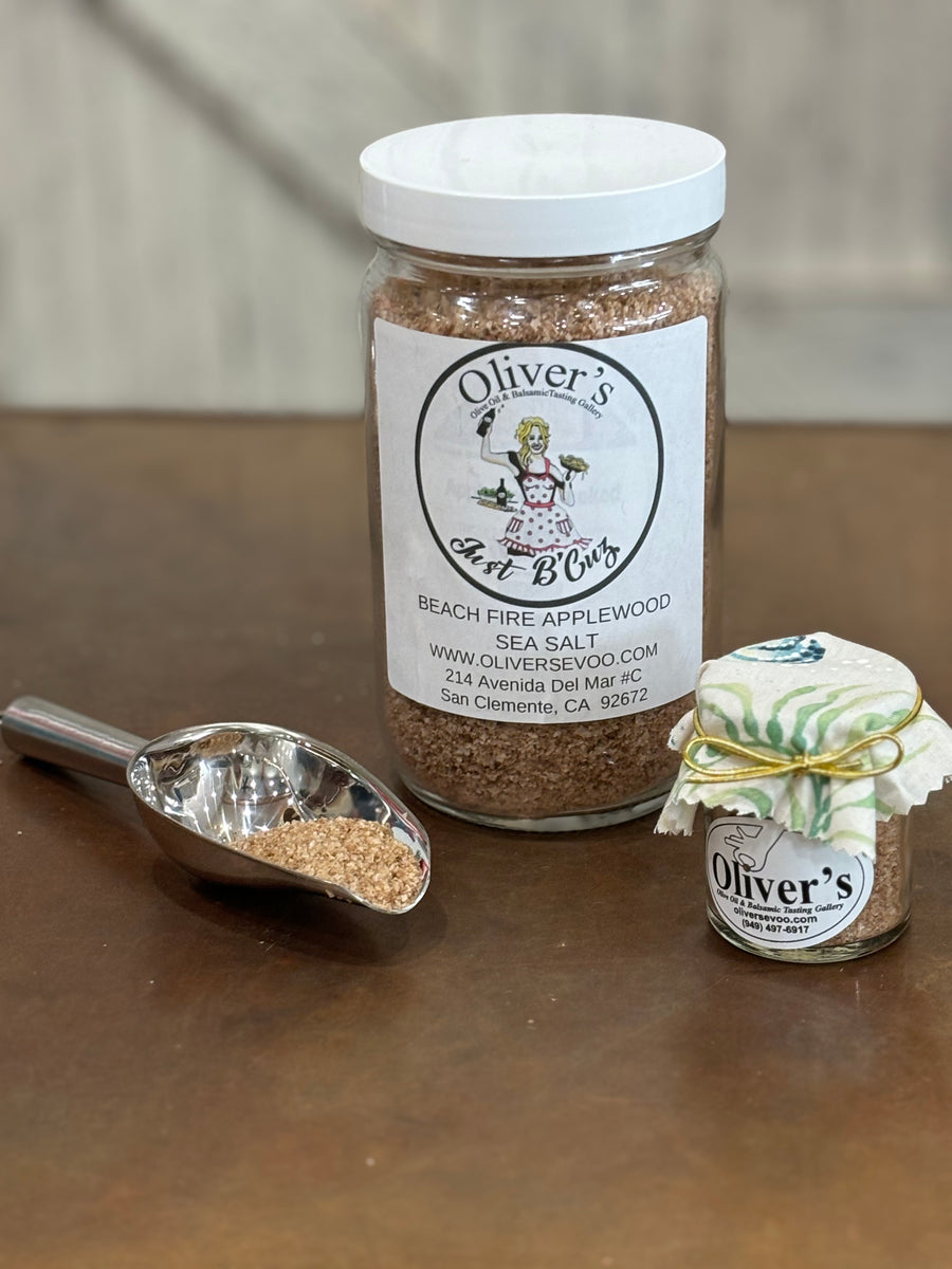 2 oz - Beach Fire Applewood Sea Salt – Oliver's Olive Oil